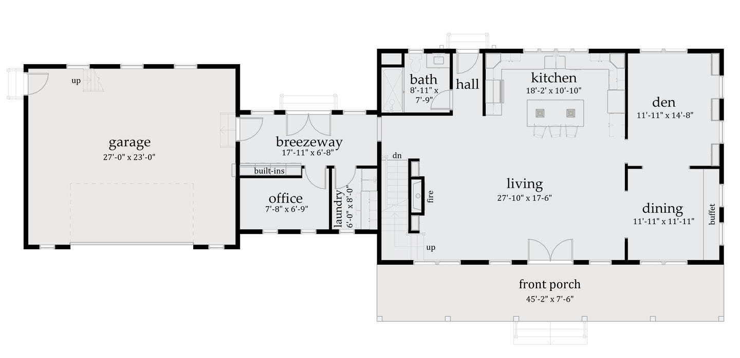 Springlake - House Plan – Boutique Home Plans