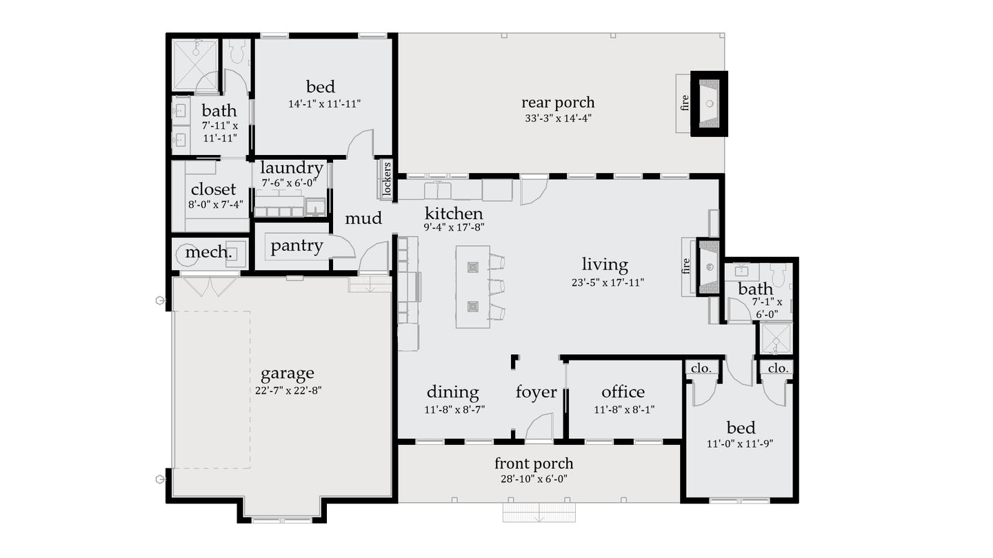 Cold Spring - House Plan – Boutique Home Plans