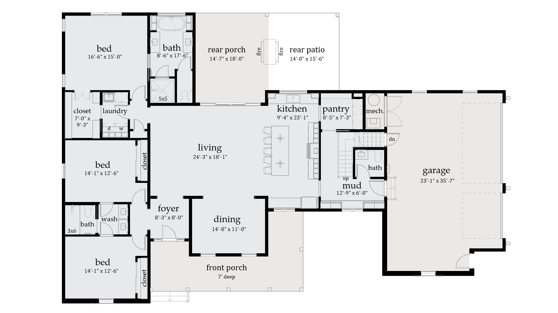 Mill Ridge - House Plan – Boutique Home Plans