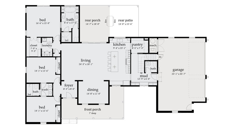 Mill Ridge - House Plan – Boutique Home Plans