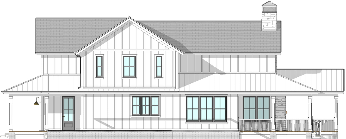 Cross Gable - House Plan – Boutique Home Plans