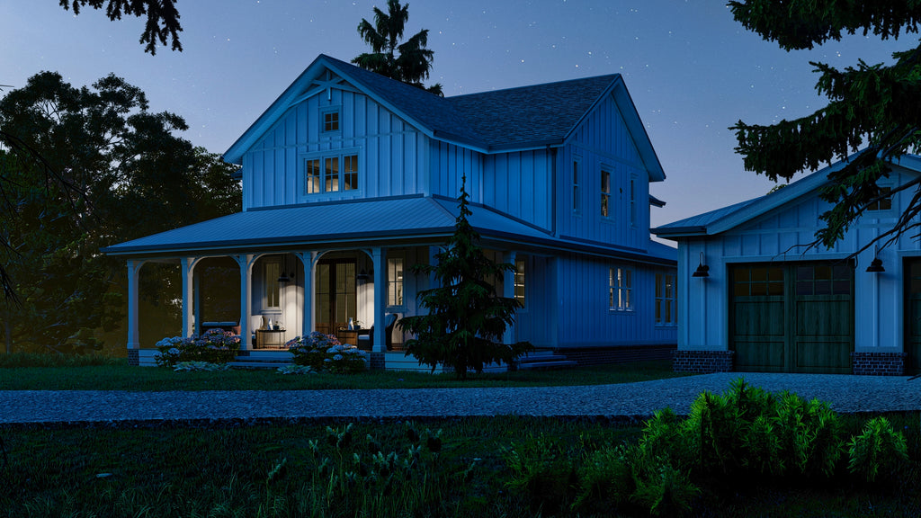 Cross Gable - House Plan – Boutique Home Plans