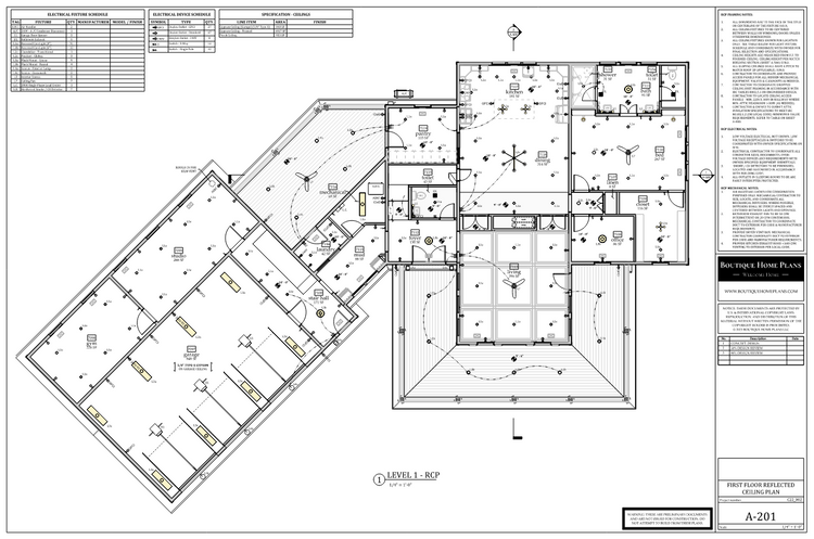 What's Included in a House Plan? – Boutique Home Plans