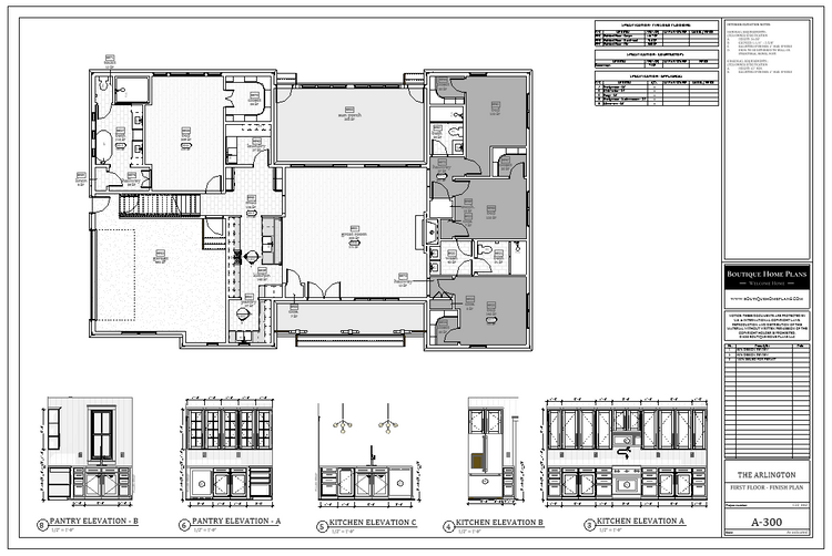 What's Included in a House Plan? – Boutique Home Plans
