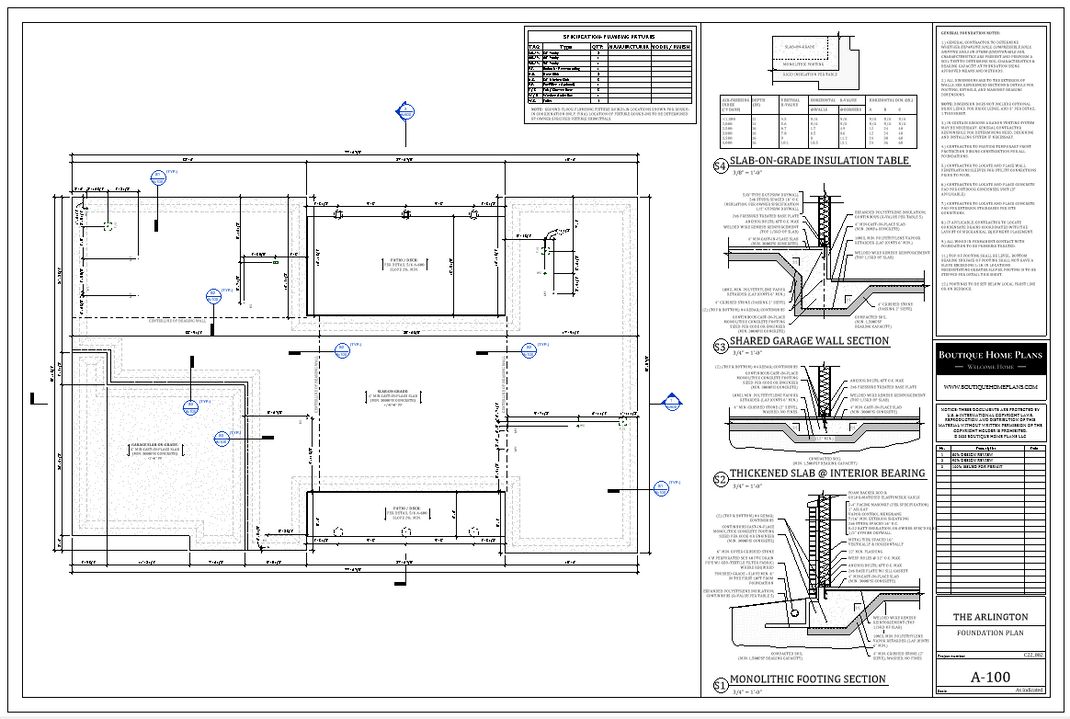 What's Included in a House Plan? – Boutique Home Plans