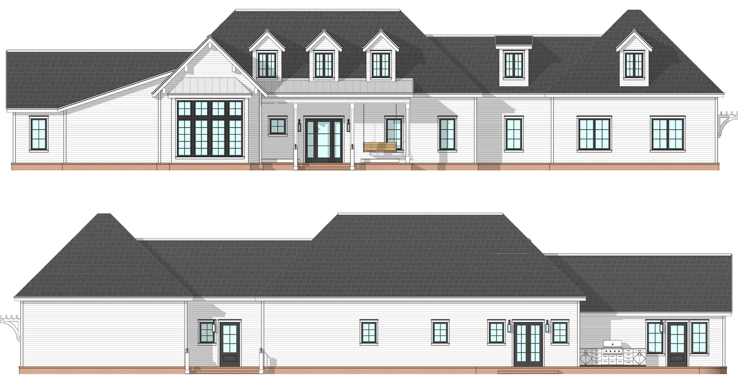 Palm House - House Plan – Boutique Home Plans