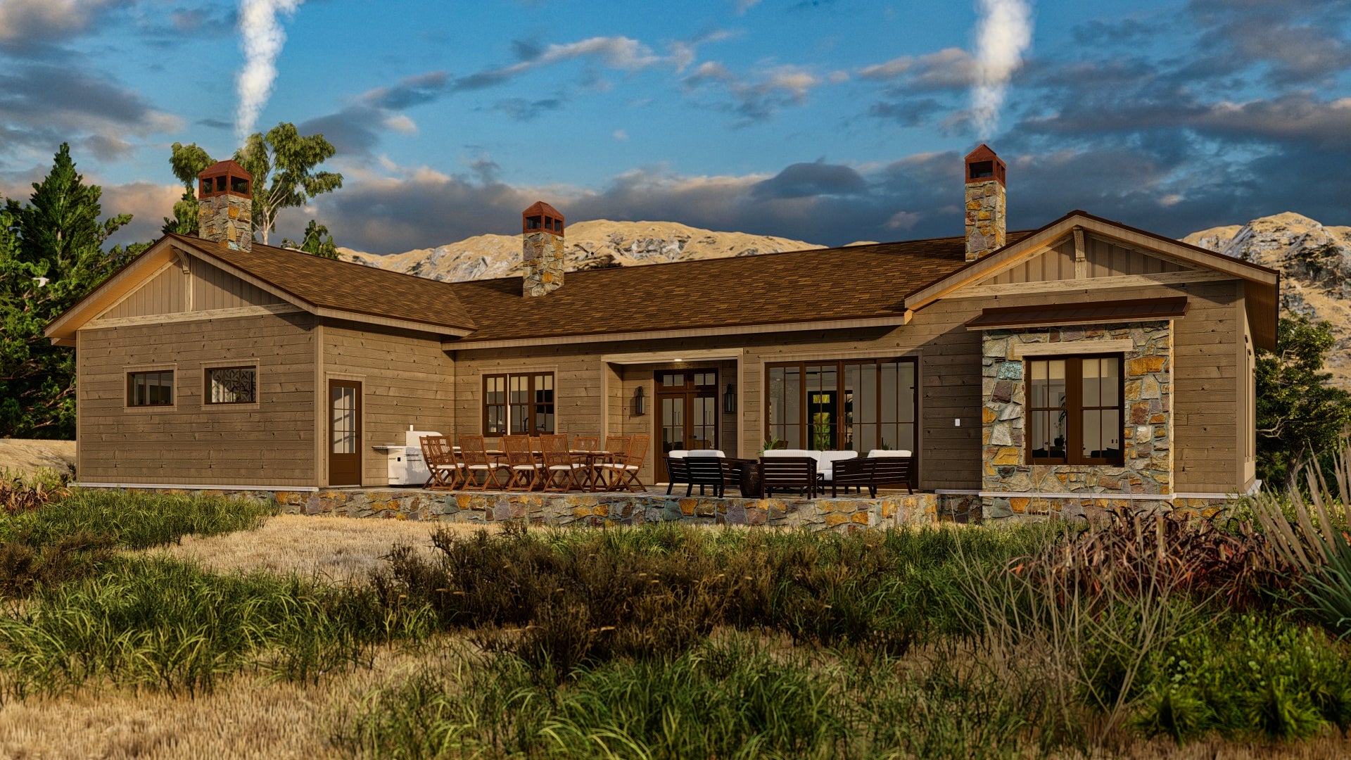 Mustang Ranch - House Plan – Boutique Home Plans
