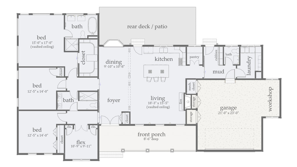 Bright Valley - House Plan – Boutique Home Plans