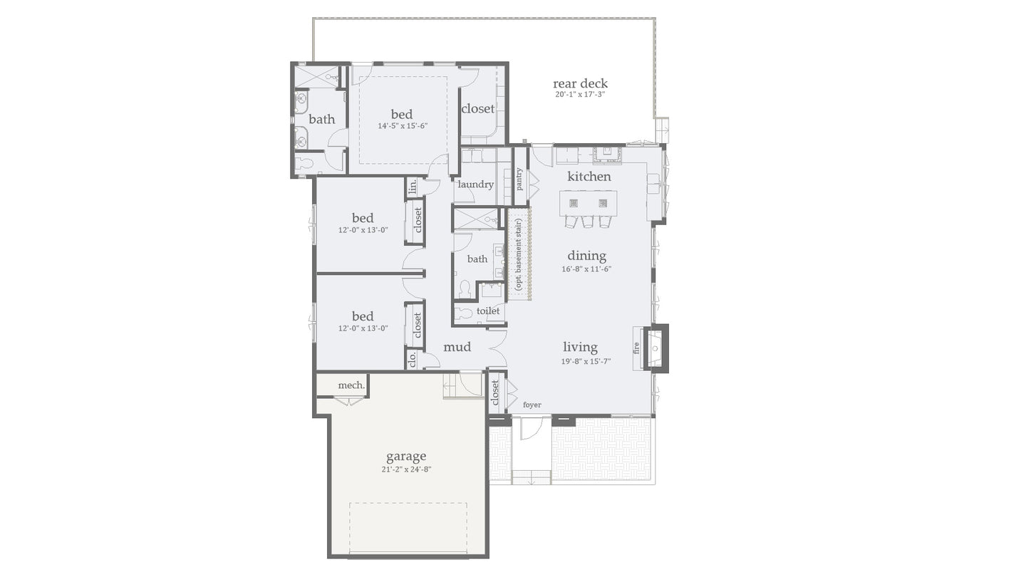 Redwood - House Plan – Boutique Home Plans