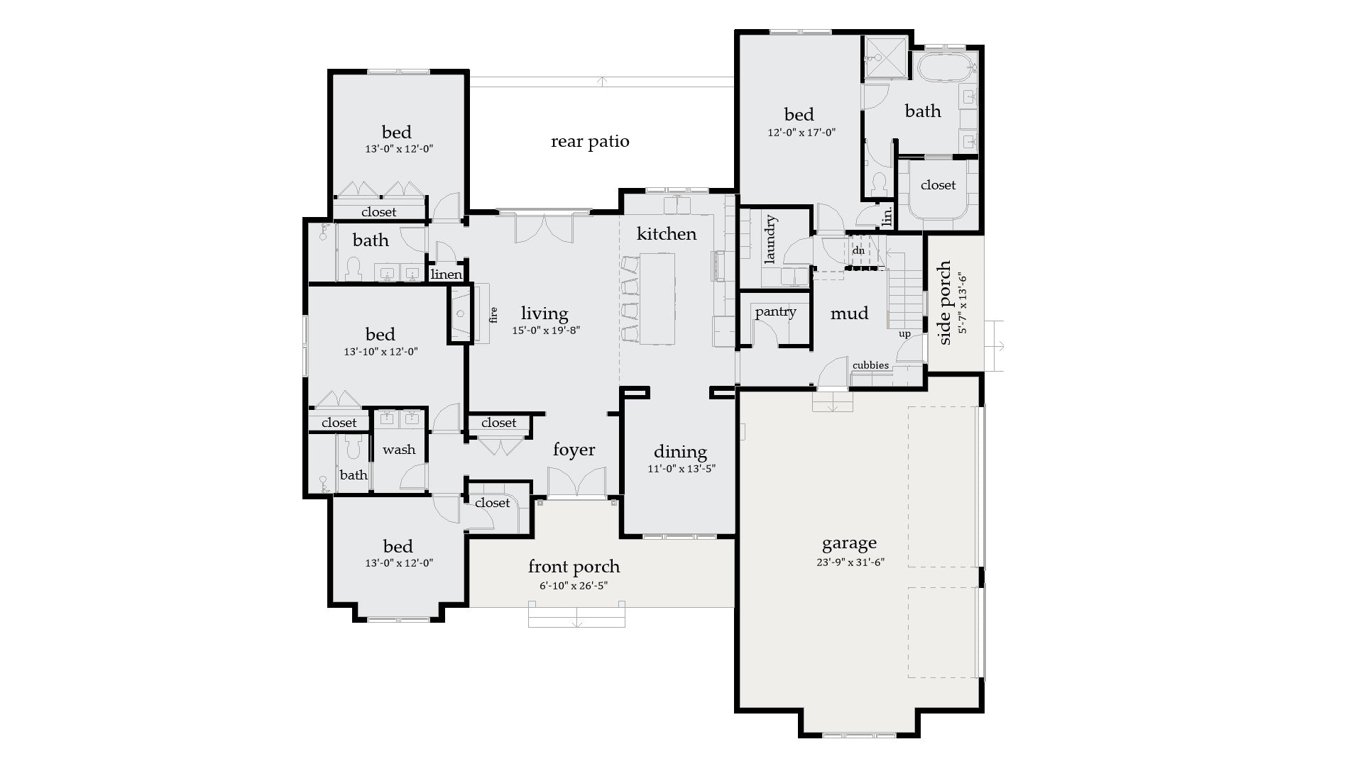 Hawthorn - House Plan – Boutique Home Plans