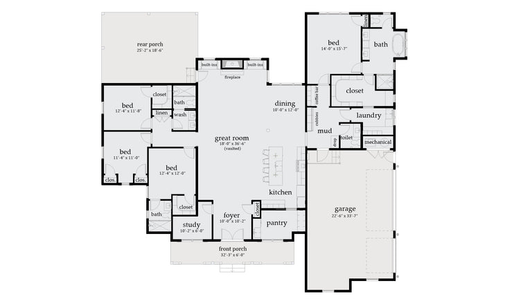 Poplar Bluff - House Plan – Boutique Home Plans