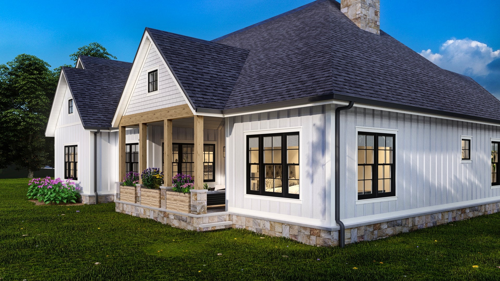 End Gable - House Plan – Boutique Home Plans