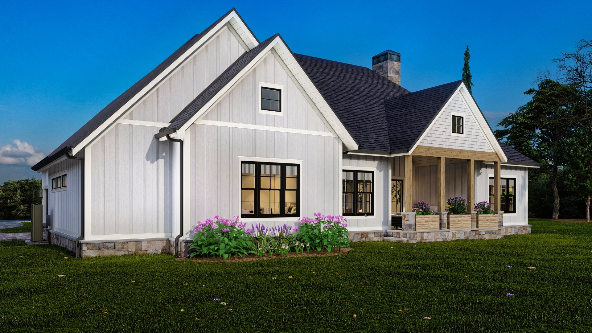 End Gable - House Plan – Boutique Home Plans