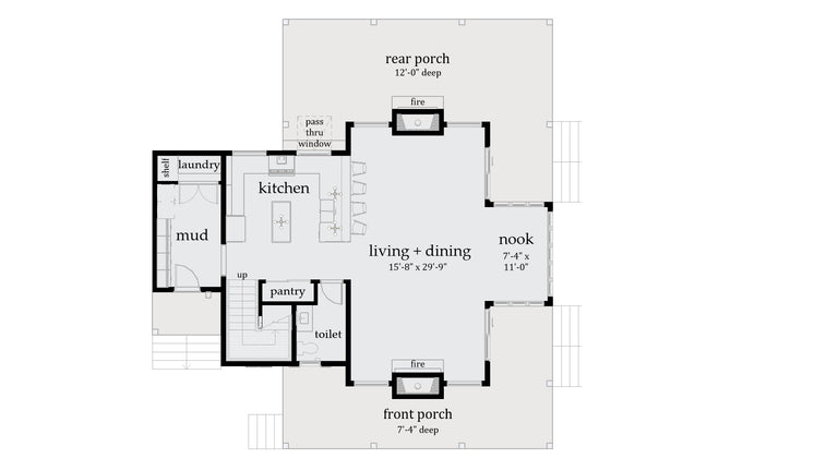 Harper - House Plan – Boutique Home Plans
